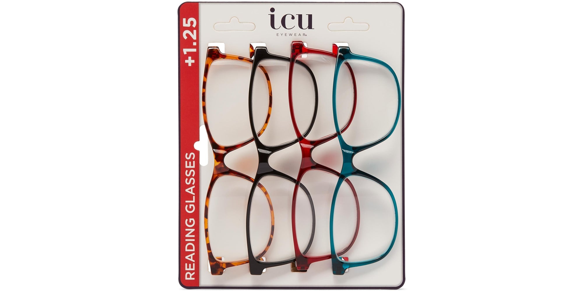 ICU Eyewear - Fashion 4-Pack Reading Glasses - ICU Eyecare Solutions