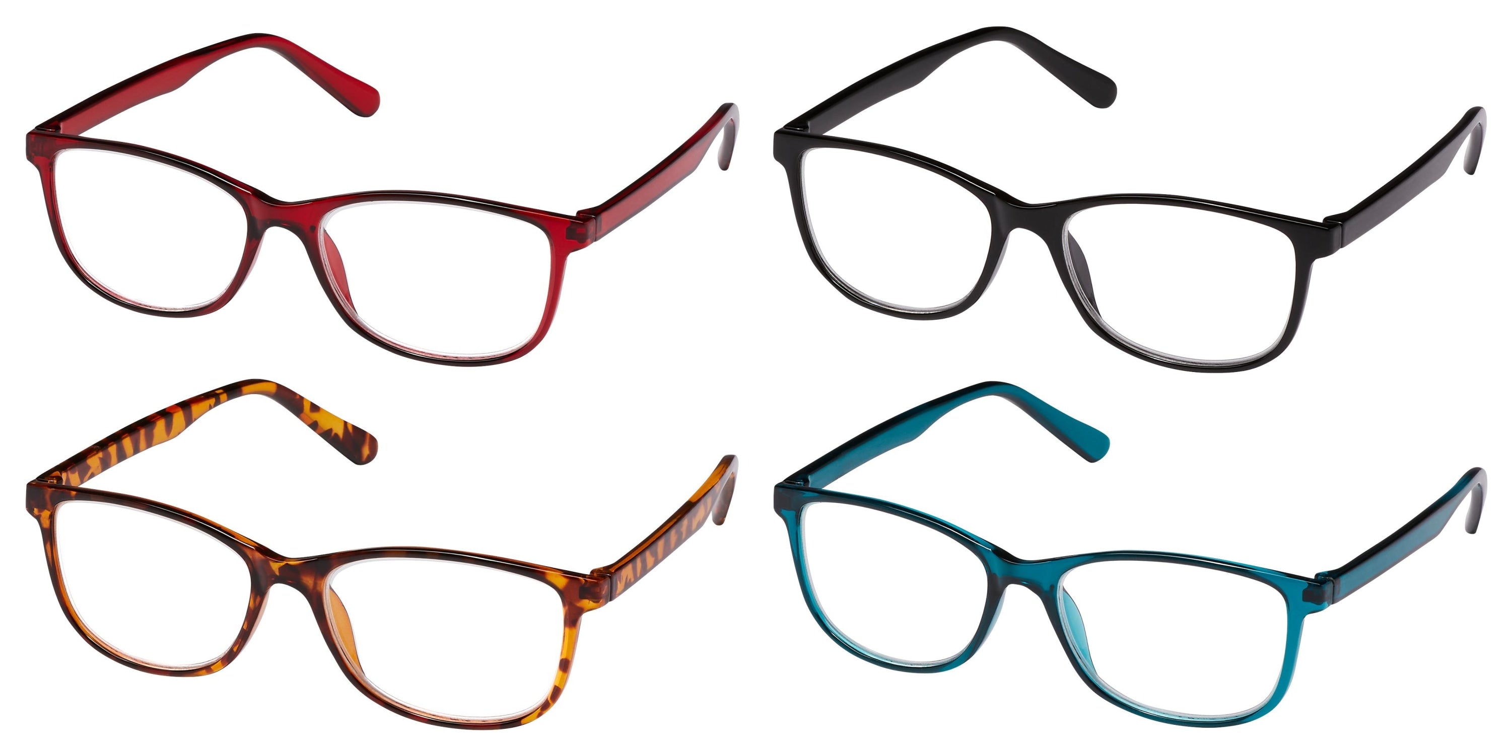 ICU Eyewear - Fashion 4-Pack Reading Glasses - ICU Eyecare Solutions